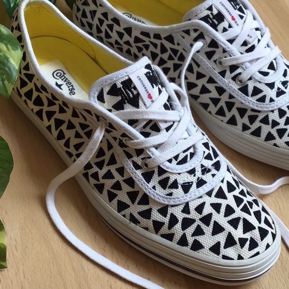 Marimekko | Shoes | Marimekko X Converse Rare Black White Sneakers ...